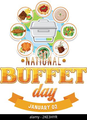 National Buffet Day icon illustration Stock Vector Image & Art - Alamy