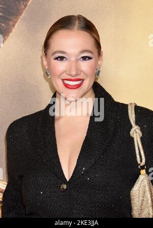 Jessica Val Ortiz arriving at the "Slumberland" Los Angeles Premiere ...