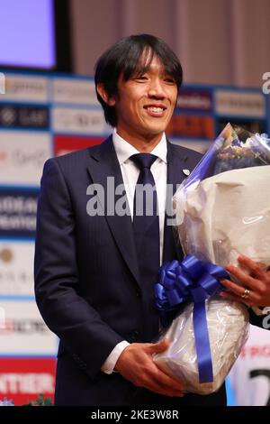 Kanagawa, Japan. 10th Nov, 2022. Shunsuke Nakamura (Yokohama FC ...