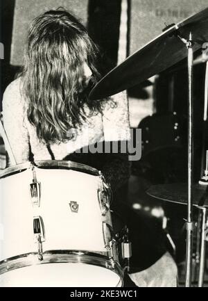 British band Robbie Cunningham and the Barefoot, UK 1971 Stock Photo ...