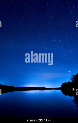A vertical shot of a mesmerizing starry sky at night Stock Photo - Alamy