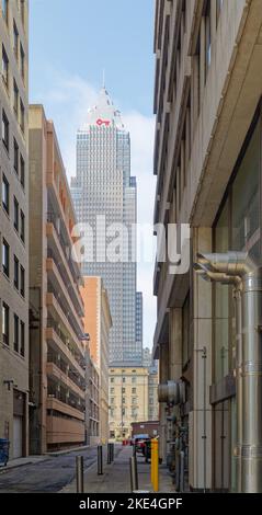 Key Tower became Cleveland's tallest building when opened in 1991 ...