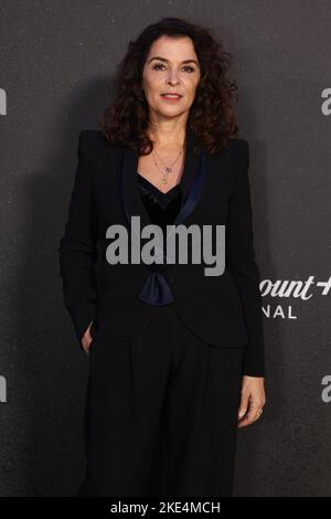 Annabella Sciorra at the Tulsa King premiere at the Regal Cinema on ...