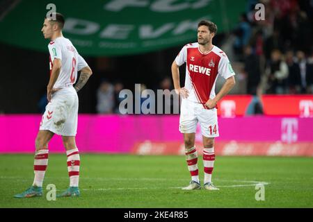 COLOGNE, GERMANY - NOVEMBER 9: Denis Huseinbasic of 1. FC Koln during ...