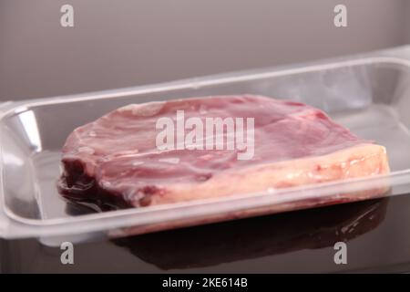 Aberdeen Angus Beef Rump Steak in plastic packet vacuum sealed from ...
