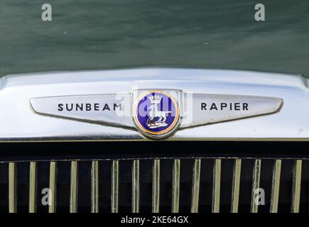 Sunbeam Rapier car badge Stock Photo - Alamy