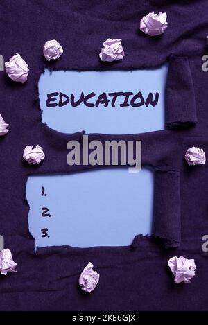 Handwriting text University. Concept meaning Highlevel educational ...