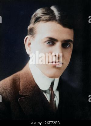 William Hoppe portrait. Willie Hoppe Stock Photo - Alamy
