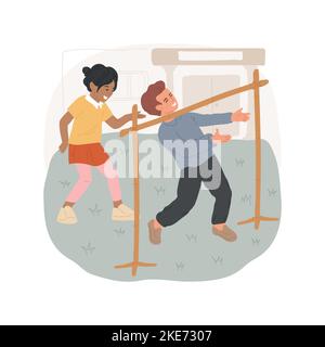 Cute cartoon kid walks. Drawing sketch. Vector illustration Isolated on ...
