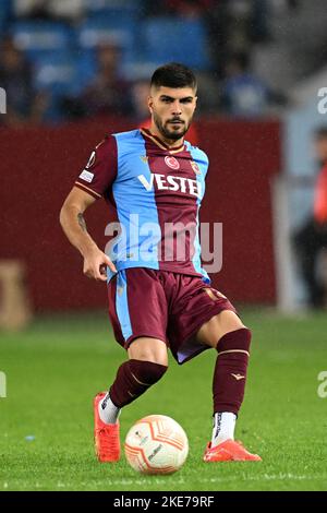 TRABZON - Evren Eren Elmani of Trabzonspor AS during the UEFA Europa ...