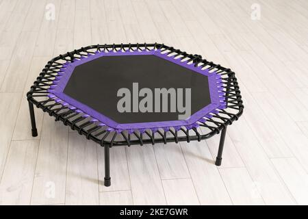 white game empty space trampoline little fitness purple small cyan ...