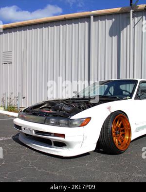 LS1 Nissan 240SX S13 Stock Photo - Alamy