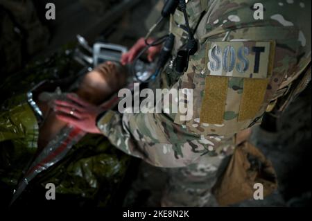 A Special Operations Surgical Team member from the 24th Special ...