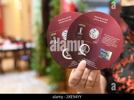 Doha, Qatar. 10th Nov, 2022. Photo taken on Nov. 10, 2022 shows the ...