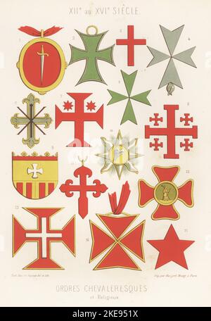 Crosses and badges of Orders of Chivalry. Order of the Holy Sepulchre 8 ...