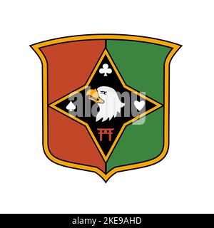 AUCKLAND, Nov. 11, 2022: Illustration of the United States Army 108th ...