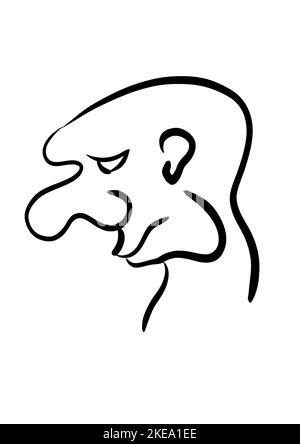 cartoon man face icon Stock Vector Image & Art - Alamy