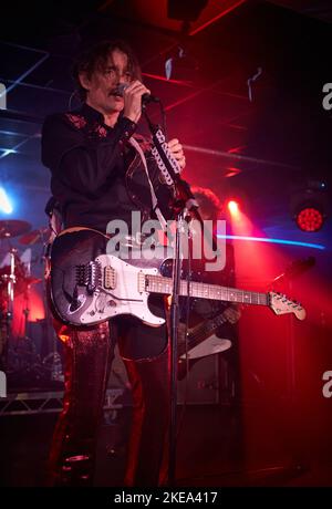 UK Rockers The Darkness, Performing live at Hard Rock Hell XV, November ...
