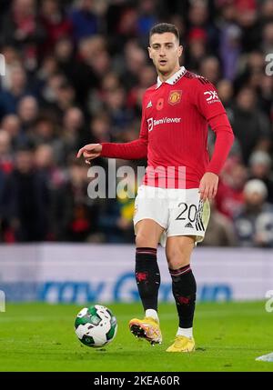 Manchester, England, 10th November 2022. Tyrell Malacia of Manchester ...
