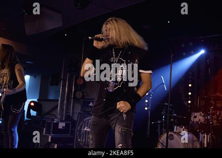Ransom, Performing live at Hard Rock Hell XV, November 2022, photos by ...