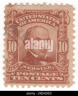 USA - 1903: An 4 cents brown postage stamp depicting portrait of ...