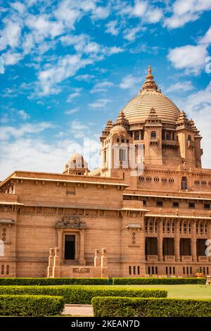 heritage king place with dramatic bright blue sky from flat angle image ...