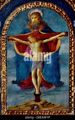 The Trinity 1470 Florentine painter 16th Century Florence , Italy ...