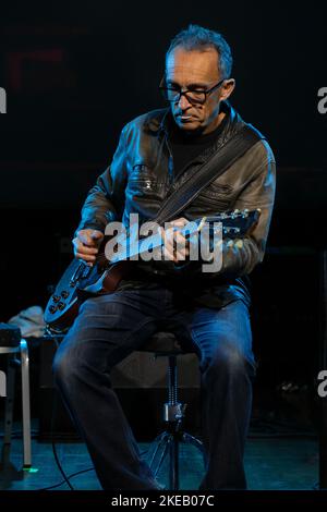 Justin Adams at the Songlines Music Awards 2022. Scala, London, UK. Nov ...