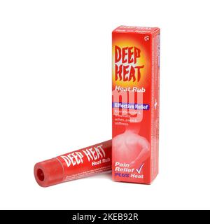 Deep Heat (heat rub) for muscular aches and pains Stock Photo - Alamy