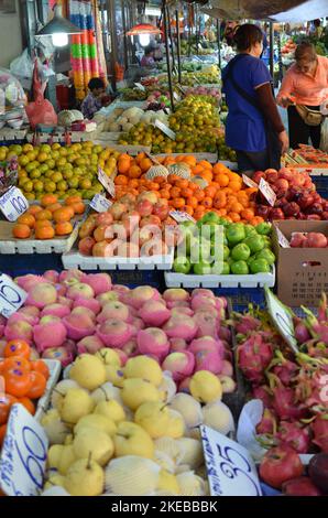 Tropical thai fruits Or Tor Kor market in Bangko Thailand Or Tor Kor ...
