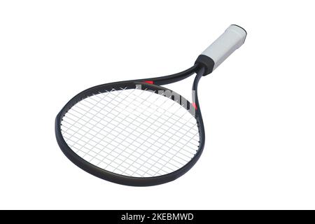 Modern tennis racquet. Sports equipments. International tournament ...