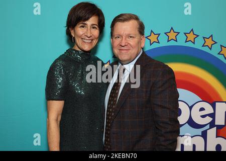 Jeanine Tesori and David Lindsay-Abaire attend opening night of ...