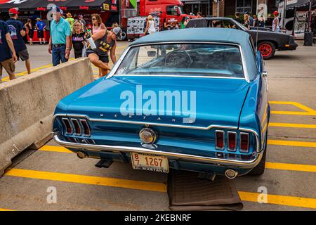 Rear view 1968 Ford Mustang V8 First Generation Hardtop Coupe Stock ...