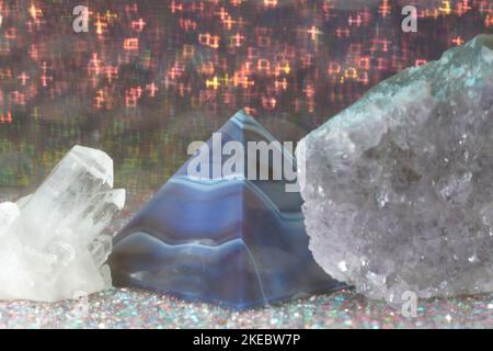 Quartz comes in many colors and shapes and they are all very beautiful ...