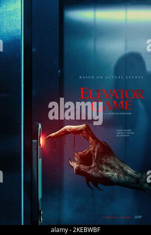 ELEVATOR GAME, Megan Best, 2023. ph: Heather Beckstead / © Shudder ...