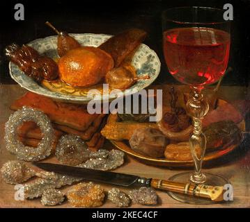 This still-life painting by Georg Flegel, titled 'Still-Life with Fish ...