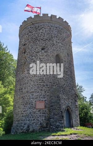 The ancient fortification in the Southern District of Israel. Masada National Park in the Dead ...