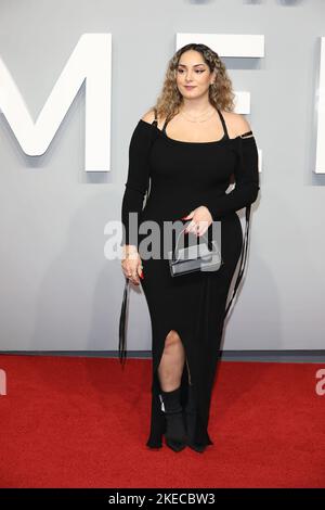 Miraa May attends the UK Premiere of "The Menu" at BFI Southbank Stock ...