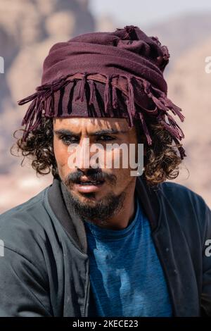 Arab male; A young Jordanian man standing, Jordan Stock Photo - Alamy