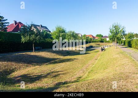 Mersch (Miersch): Former water basin of the Roman villa in , Luxembourg ...