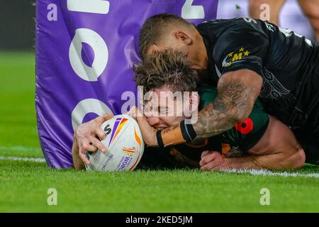South Sydney Rabbitohs Cameron Murray (left) and Damien Cook (right ...