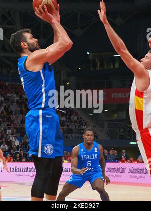 November 11, 2022, Pesaro, Italy: Pesaro, Italy, Vitifrigo Arena ...