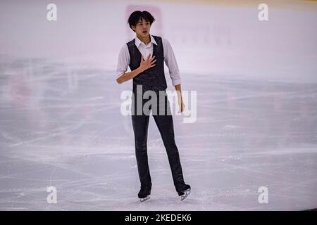 SHEFFIELD, Sheffield. 11th, Nov 2022. Koshiro Shimada performs in Men’s ...