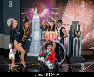 Gina Cristiani, Johnny Rockett, Nik Wallenda, Alan Silva, Irina Akimova ...