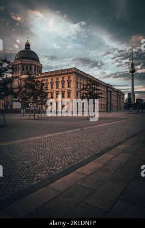 A vertical shot of the Berliner Dom at sunset Stock Photo - Alamy
