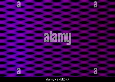Blue diagonal chequered grid pattern on black background Stock Photo ...