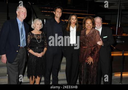 HOLLYWOOD, CA - NOVEMBER 10: (L-R) John Keith Wasson and Meredith O ...