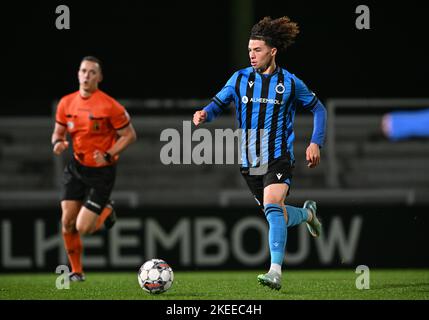 Chemsdine Talbi (7) of Club NXT pictured during a soccer game between ...