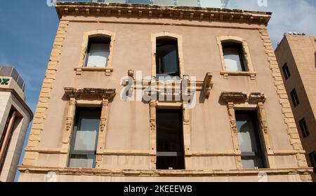 Traditional Lebanese Building, Beirut, Lebanon, Middle East Stock Photo ...