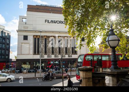 London- November 2022: Filmworks in Ealing, West London- a new retail ...